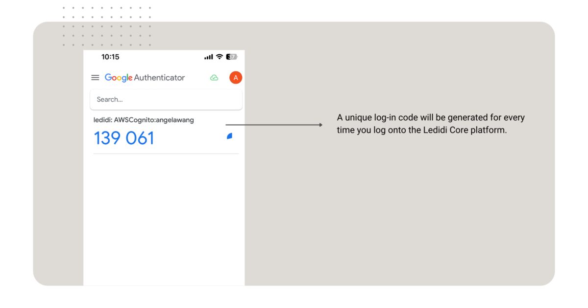 Ledidi | 2024 - Temp - How to set up Multifactor Authentication (MFA) for your Ledidi Core account
